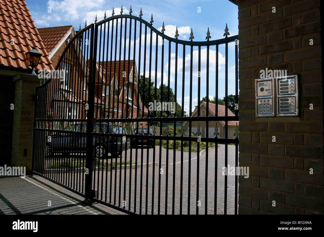 Gated Community High Resolution Stock Photography and Images - Alamy