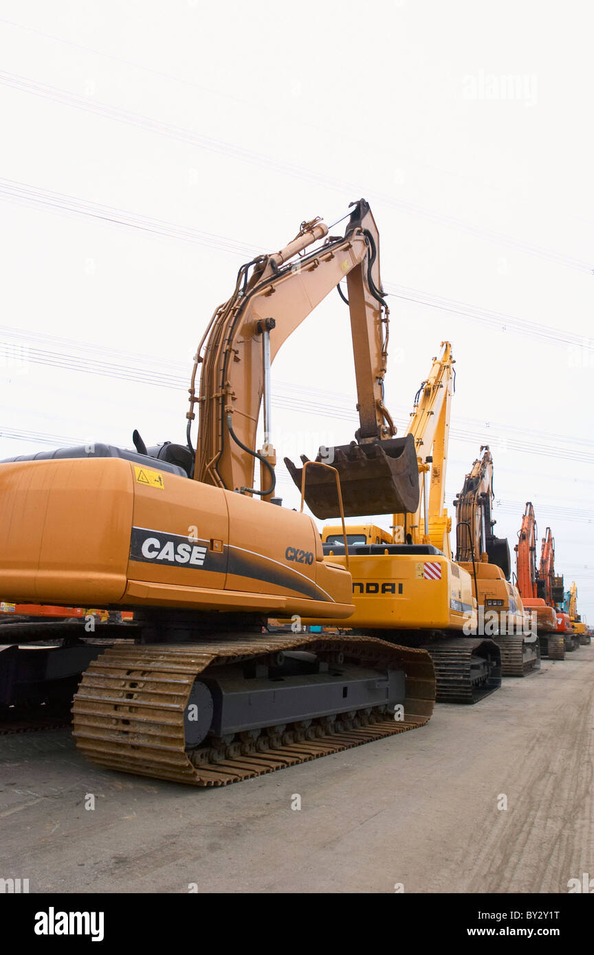 Caterpillar digger hi-res stock photography and images - Alamy