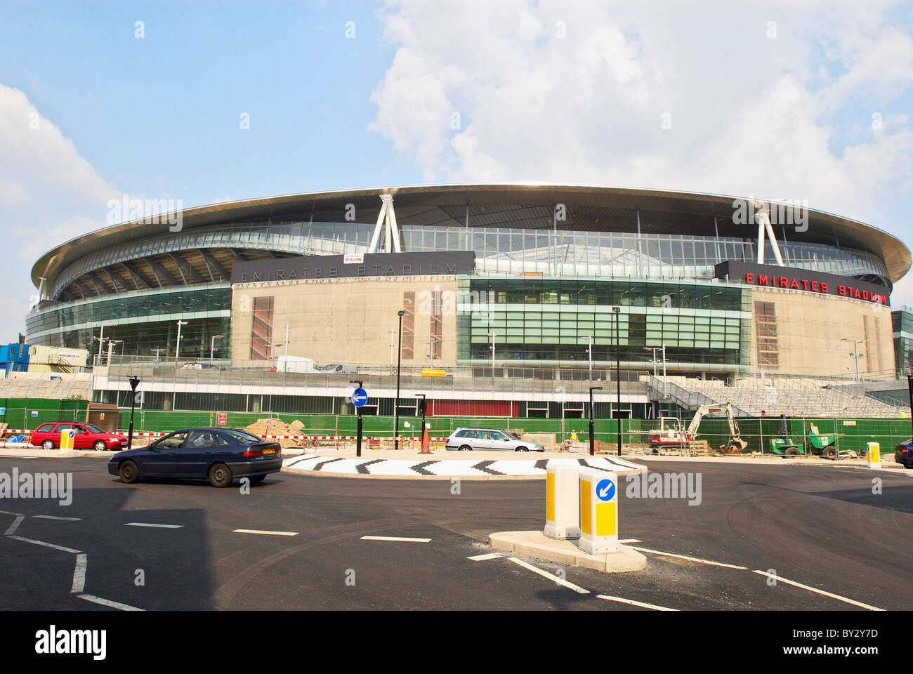 Arsenal Emirates Stadium Construction High Resolution Stock Photography ...