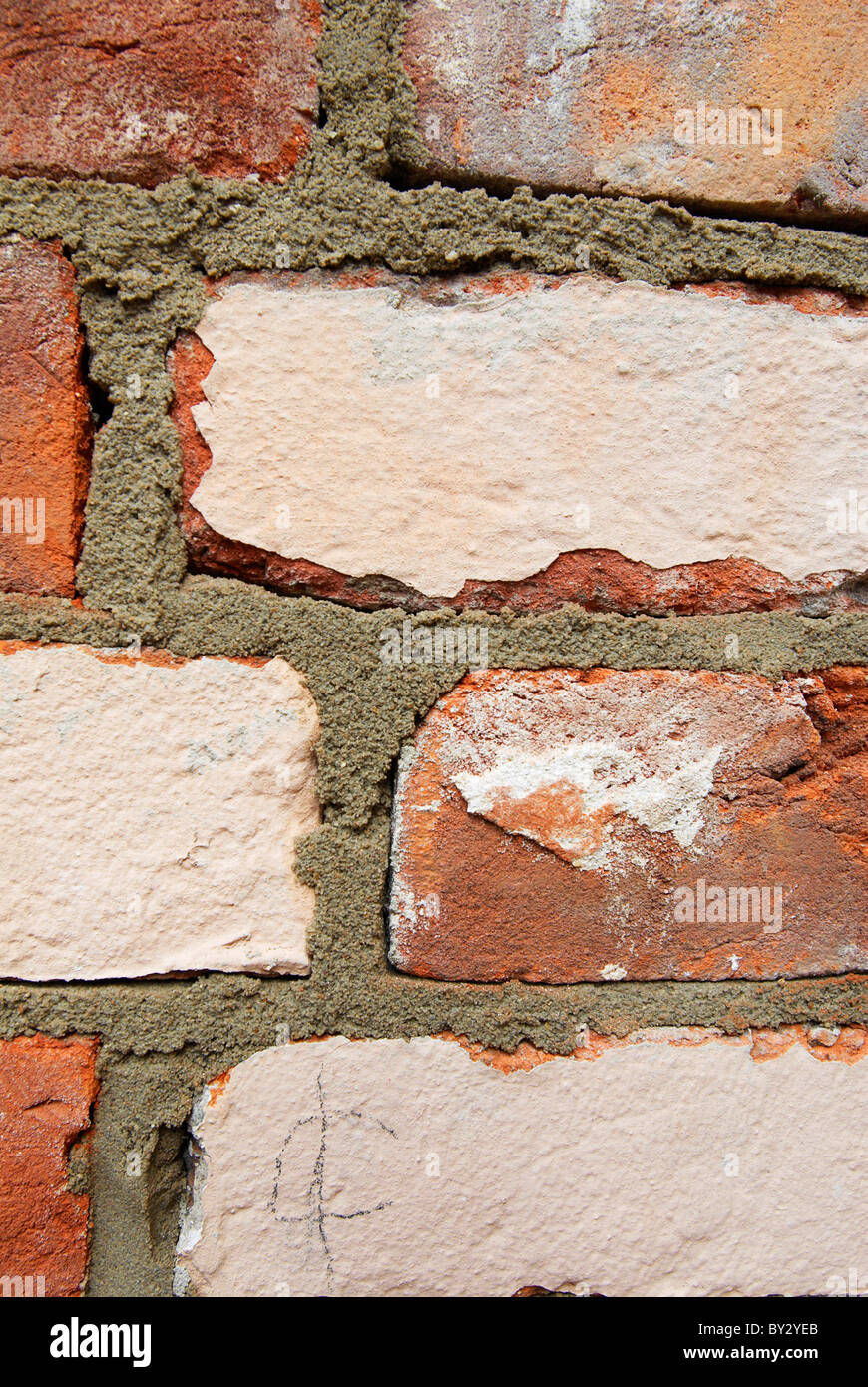 Close-up of brick wall Stock Photo - Alamy