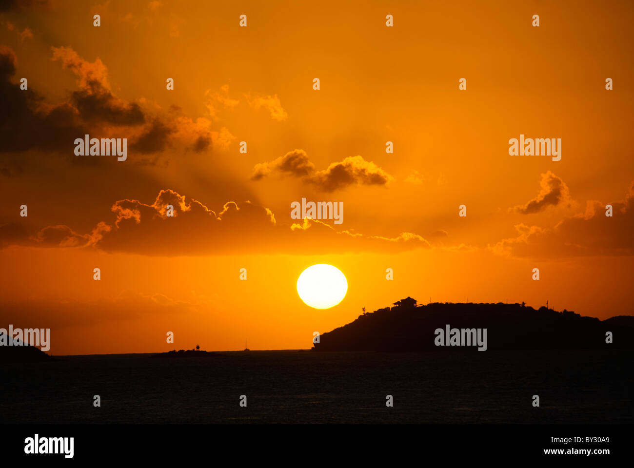 Usvi caribbean united states virgin islands scenic hi-res stock ...