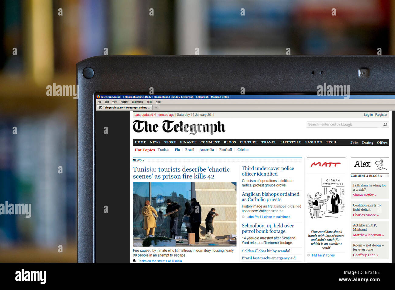 Daily telegraph front page hi-res stock photography and images - Alamy