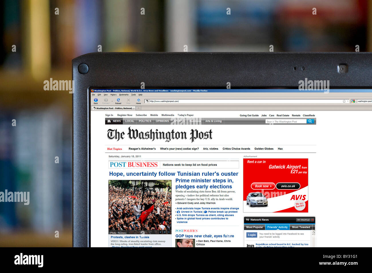 Washington post front page hi-res stock photography and images - Alamy