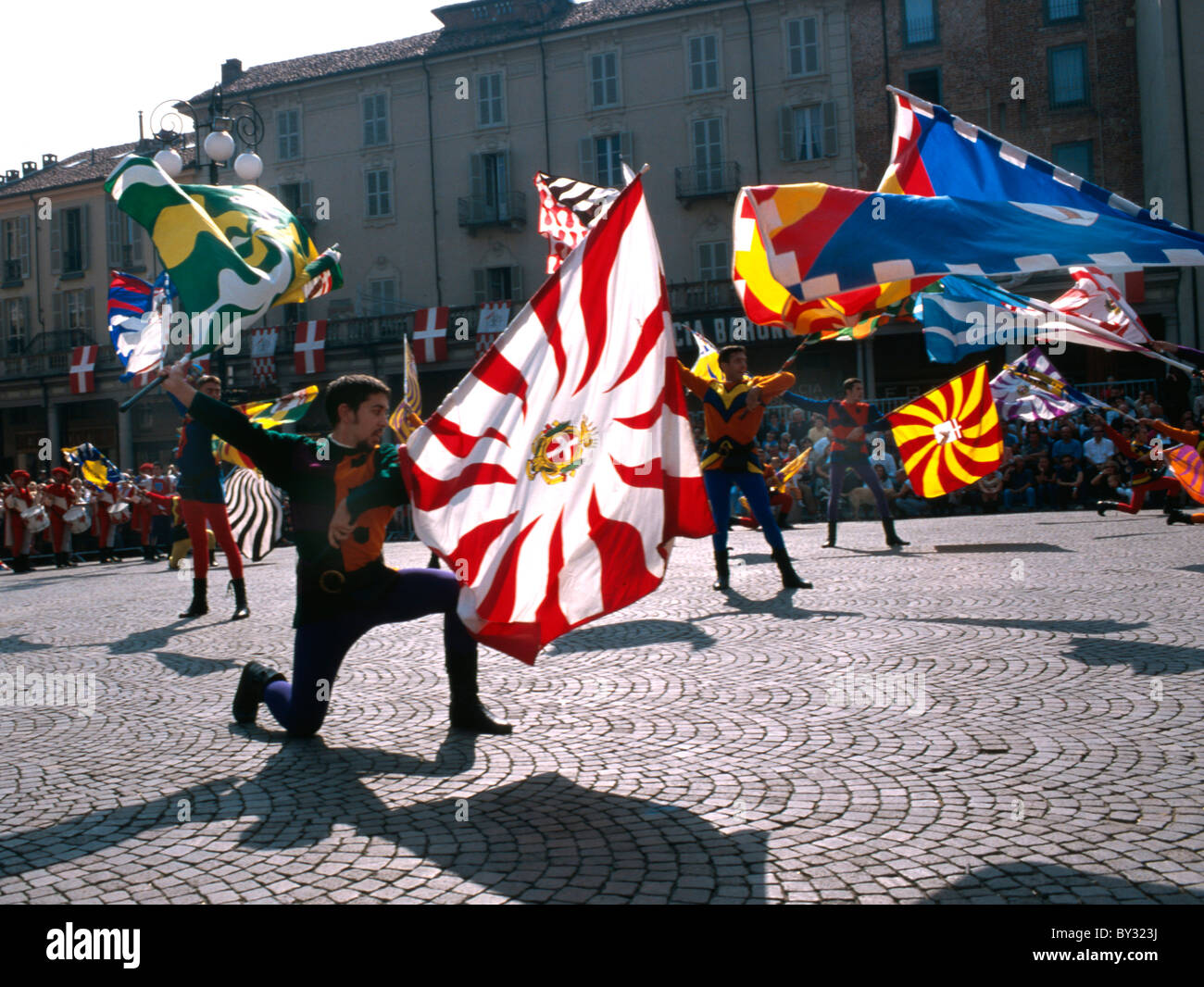 Asti palio flag hi-res stock photography and images - Alamy