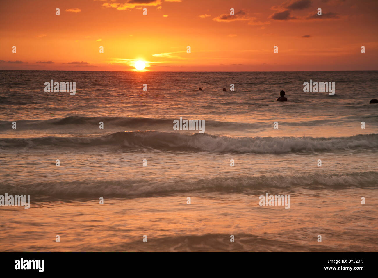 Gulf beach sunset hi-res stock photography and images - Alamy