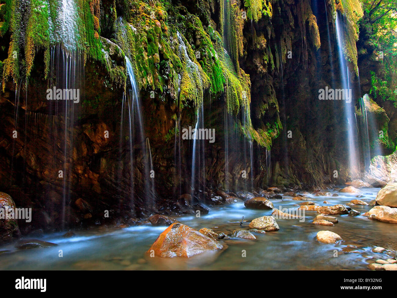Greece, Evrytania. The "Panta Vrehei" (it means "Always raining ...