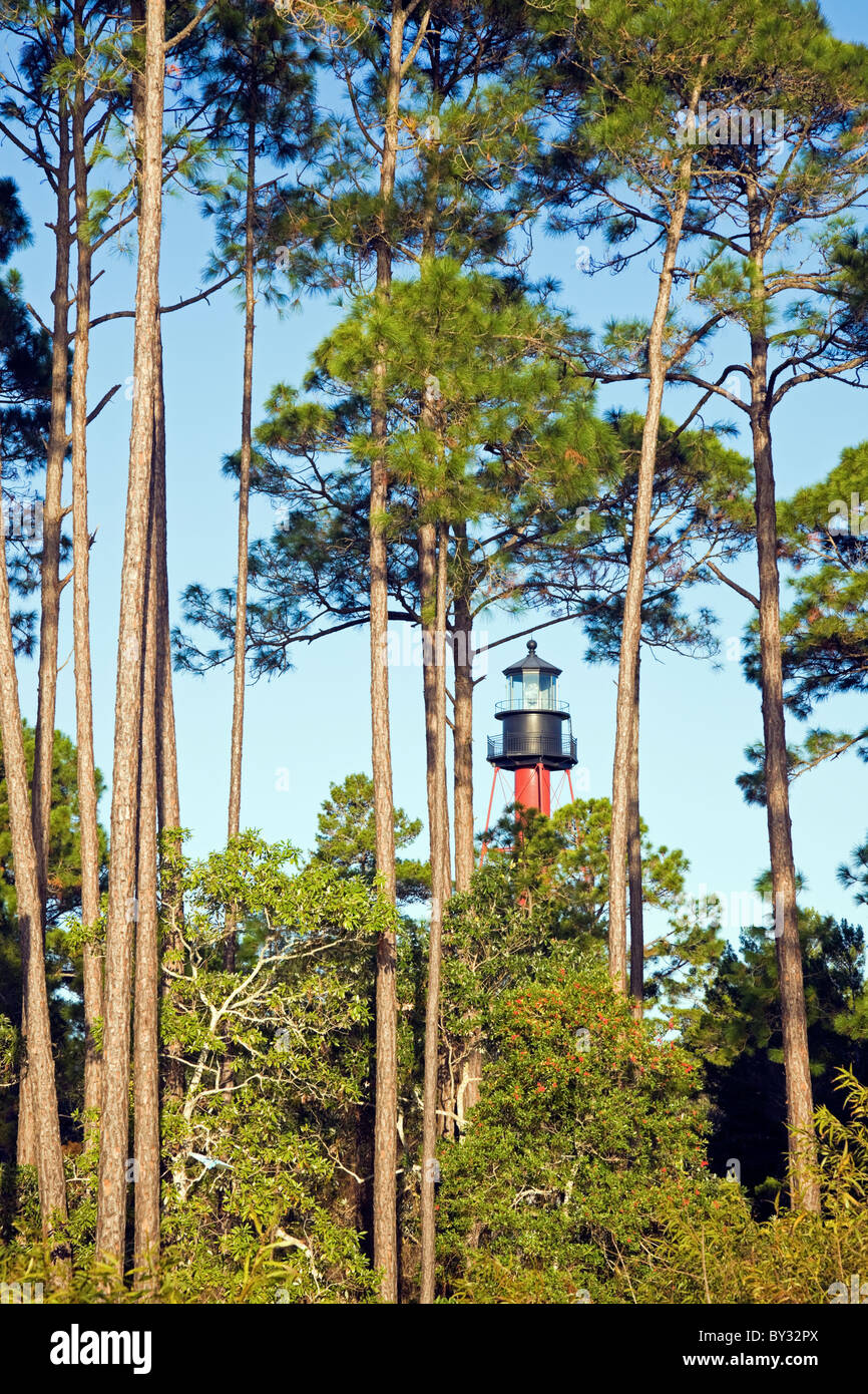 Crooked River Lighthouse - Carrabelle, Florida Stock Photo - Alamy