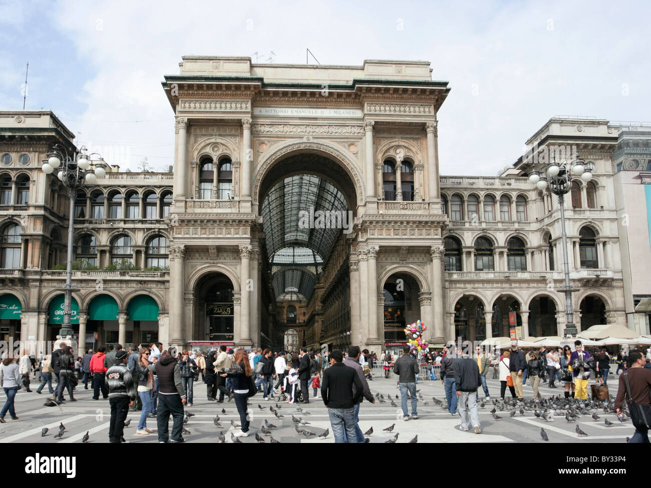 Galleria Vittorio Emanuele II in Milan, Italy Stock Photo - Alamy