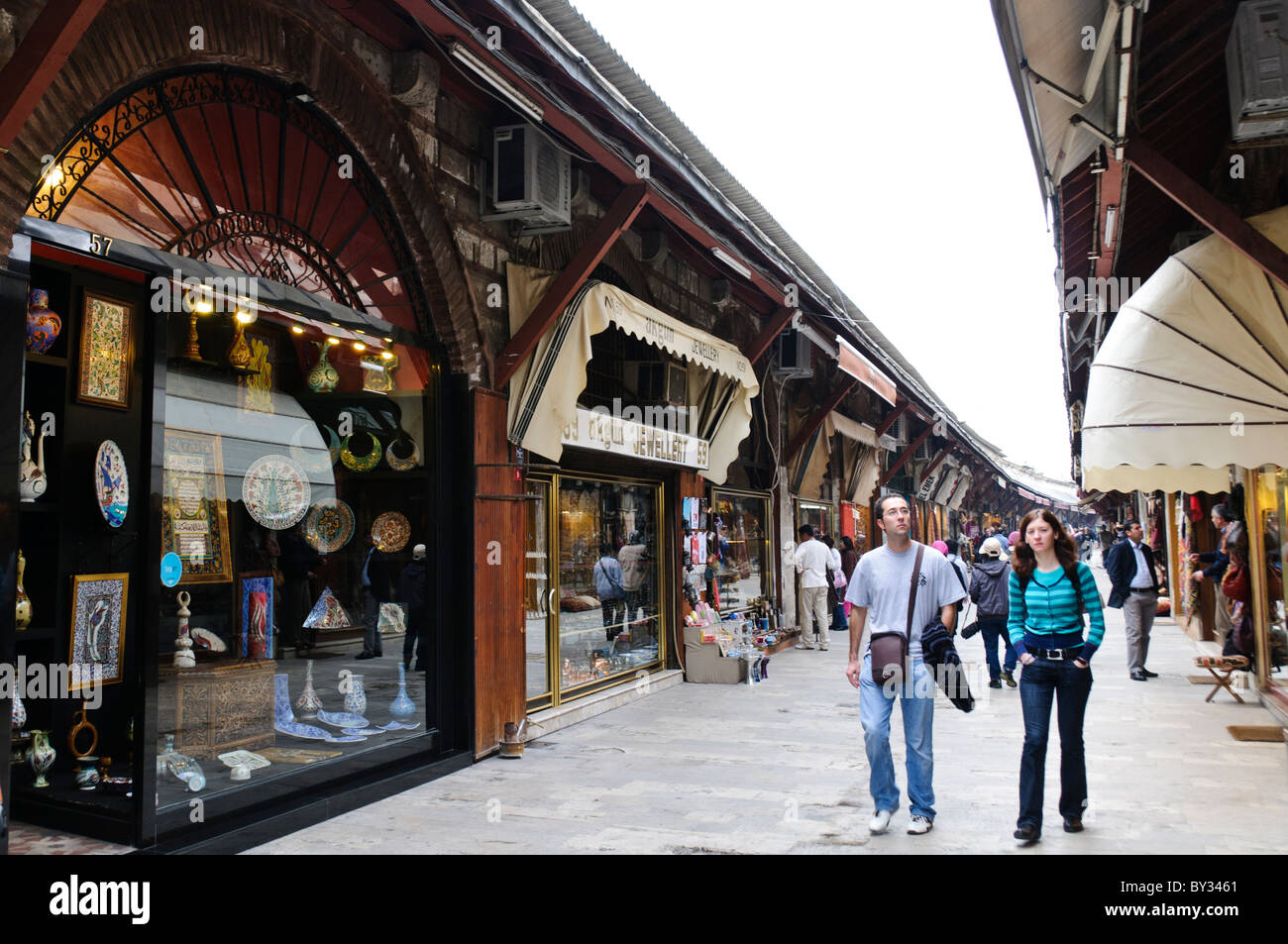 ISTANBUL, Turkey — The Arastar Bazaar, a covered market located ...