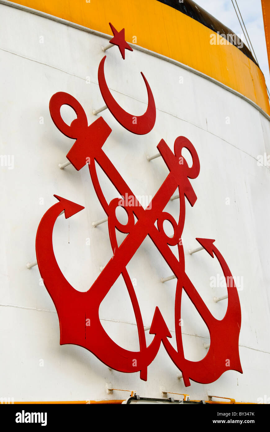Turkish Maritime Insignia Ferry Golden Horn Istanbul // ISTANBUL ...