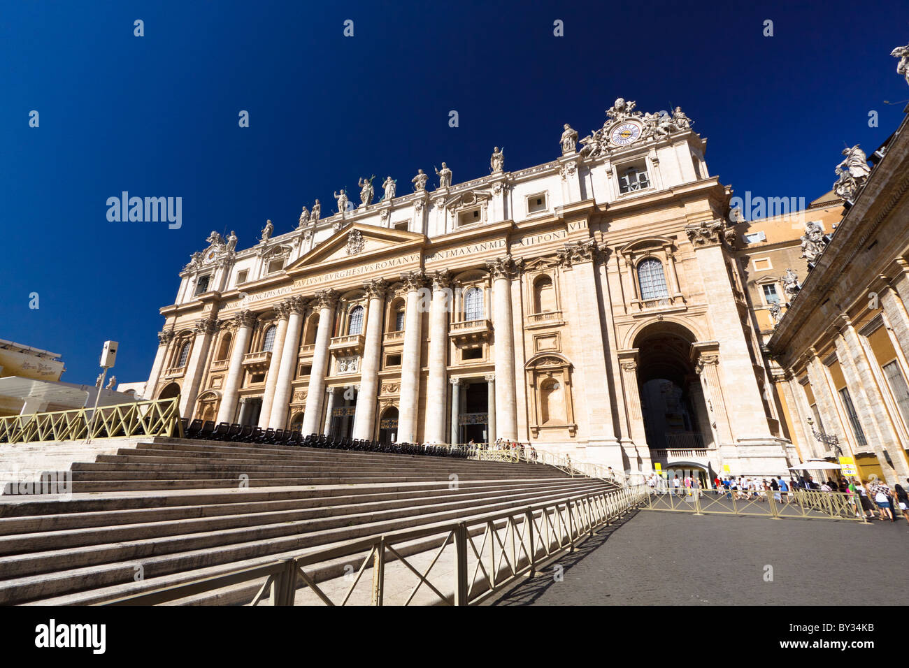 Exterior of St. Peter's Basilica Vatican City, Italy Stock Photo - Alamy
