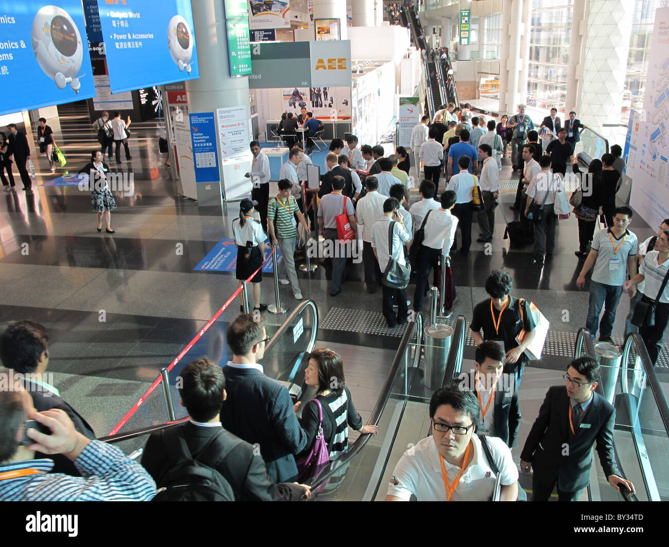 Hong Kong Convention Centre Electronics Show Stock Photo - Alamy