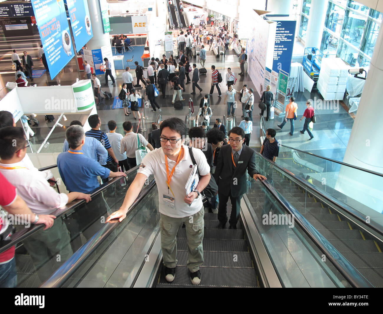 Hong Kong Convention Centre Electronics Show Stock Photo - Alamy