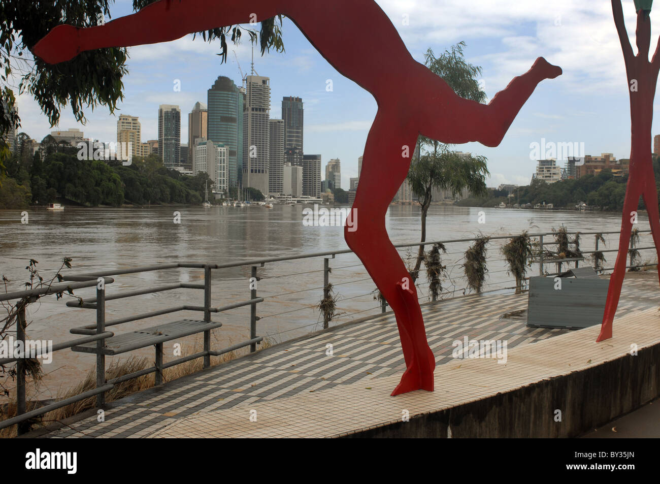 Brisbane flood damage 2011, Queensland, Australia Stock Photo - Alamy
