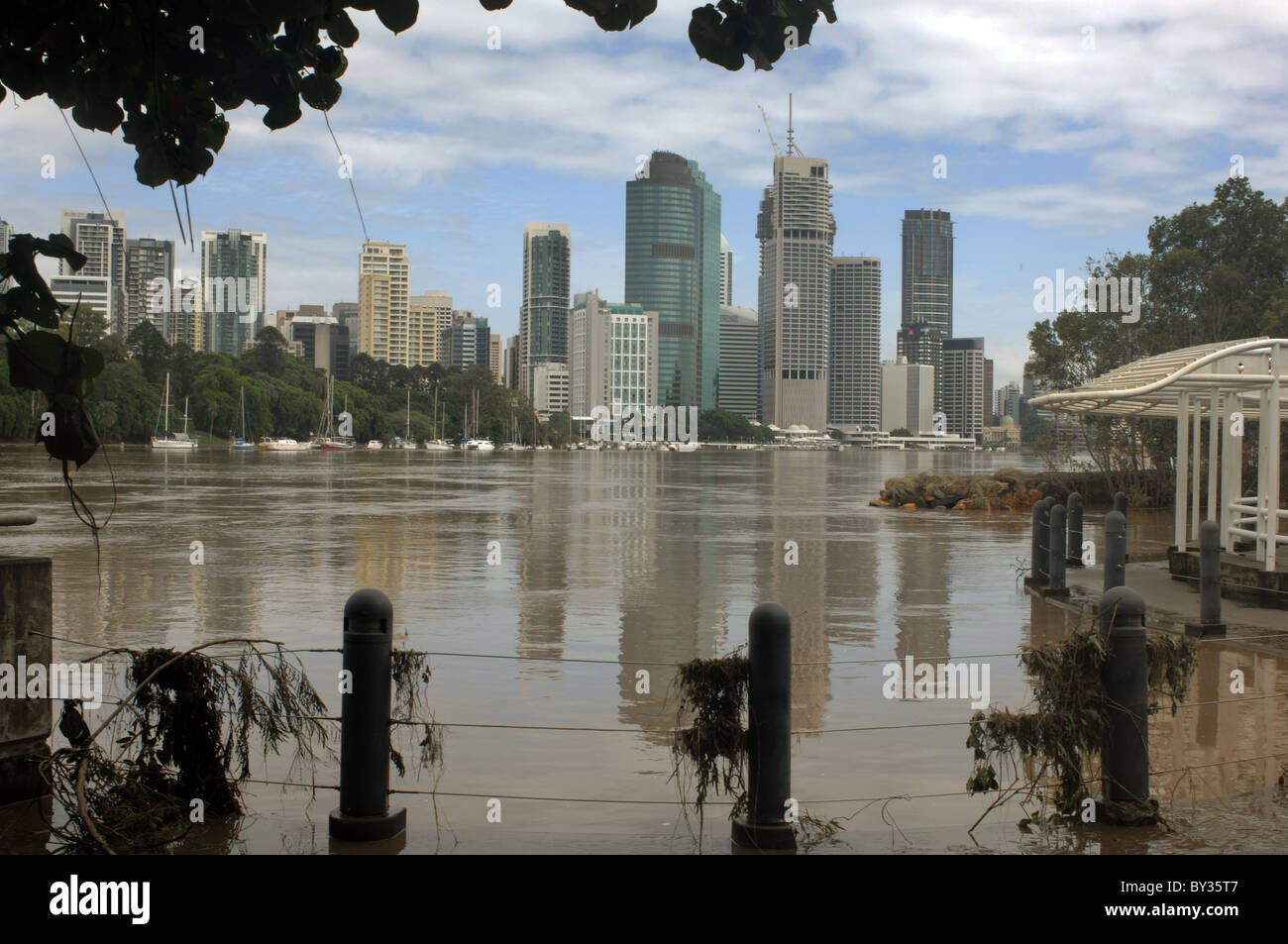 Brisbane flood damage 2011, Queensland, Australia Stock Photo - Alamy
