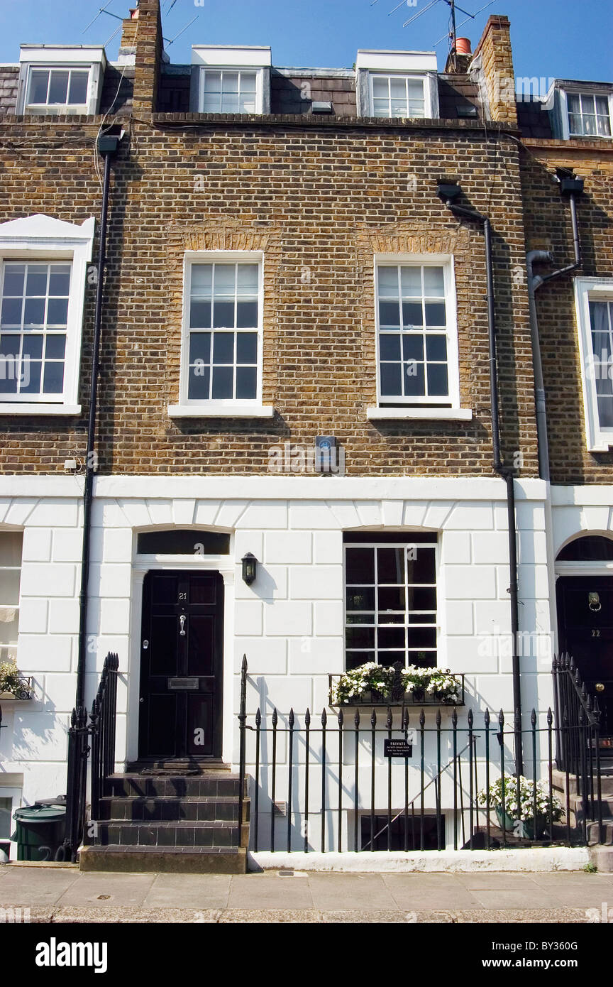 Georgian terrace london hi-res stock photography and images - Alamy