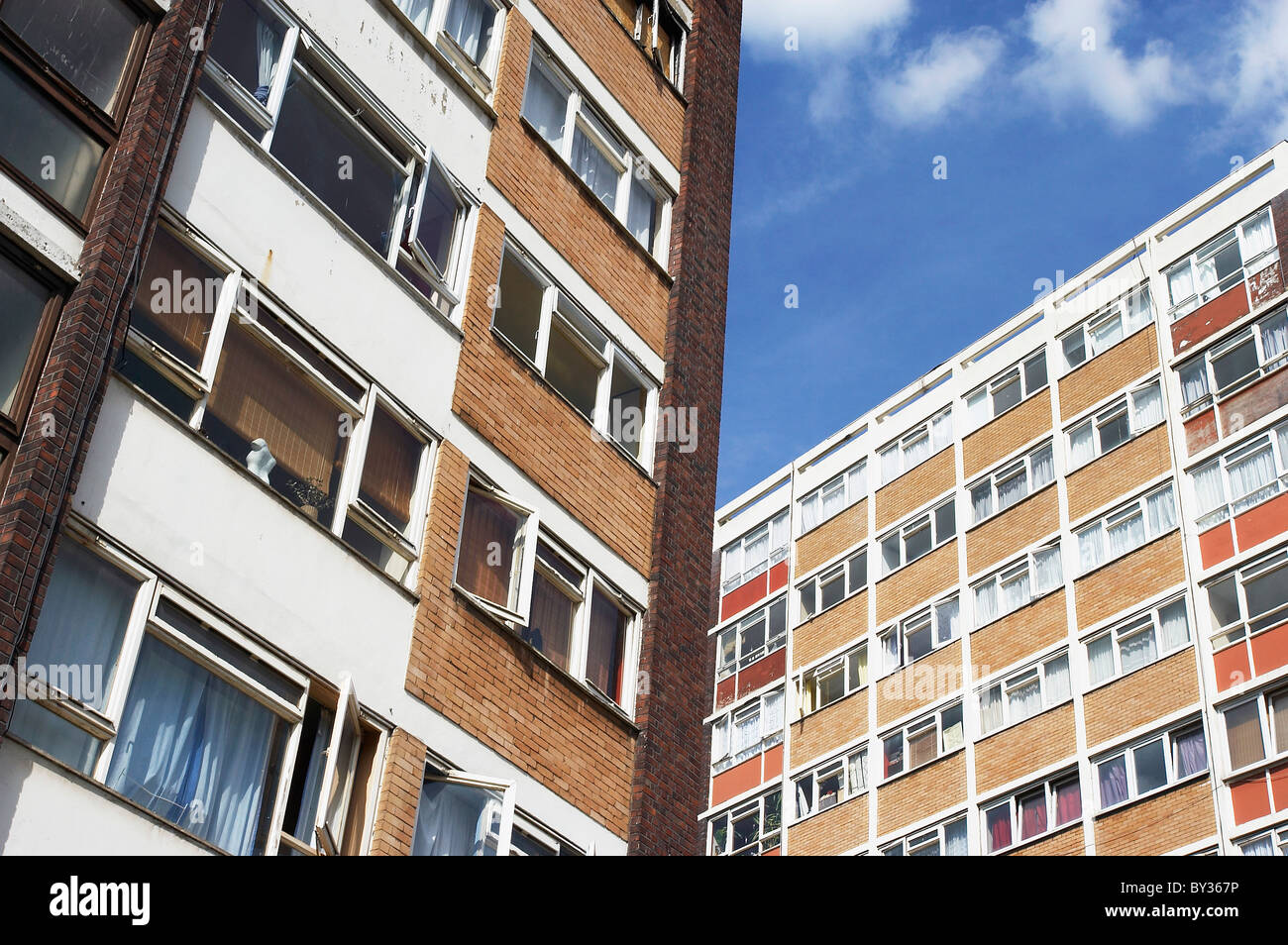 Housing estate East London UK Stock Photo - Alamy