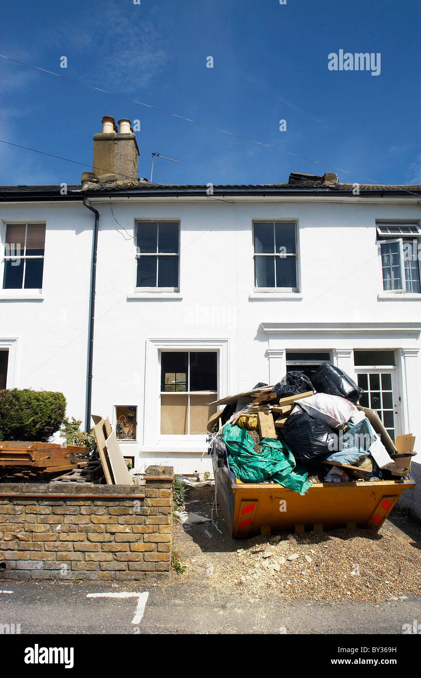 Overloaded skip hi-res stock photography and images - Alamy