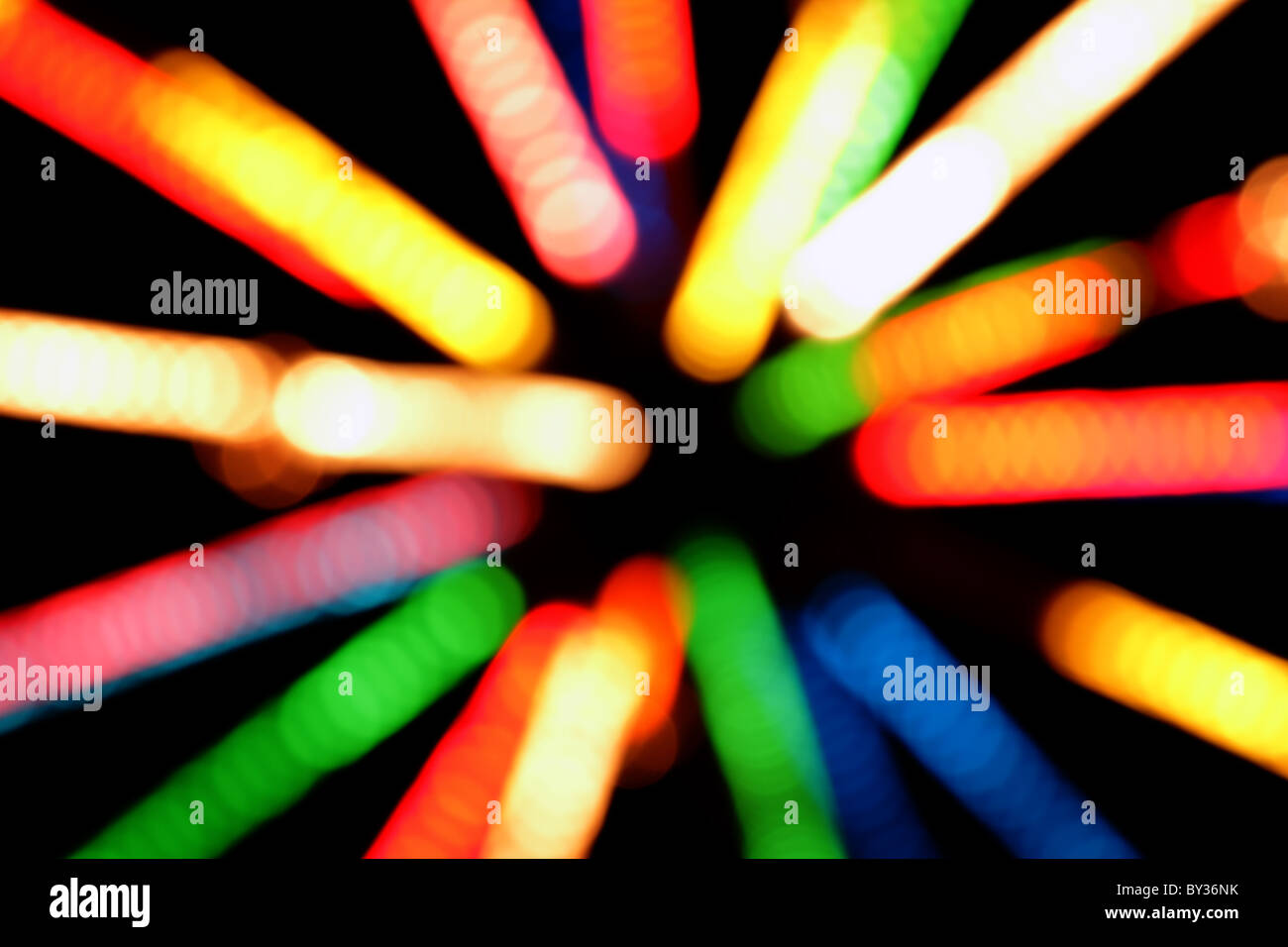 defocused colored circular lights and strips backgrounds Stock Photo ...