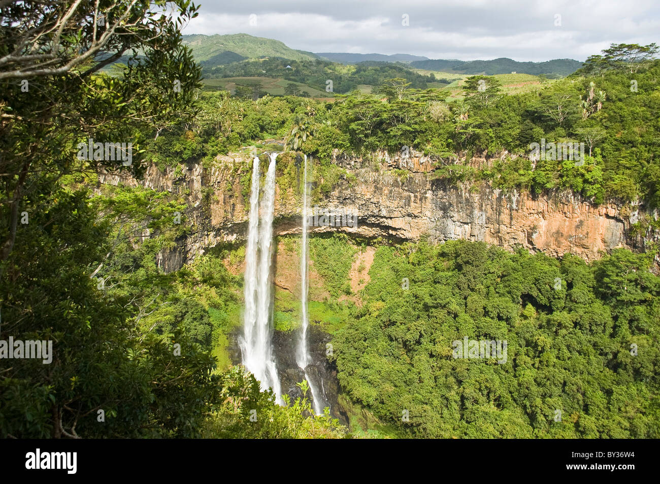 Alexandra Falls, Black River Gorges National Park, Mauritius Stock ...