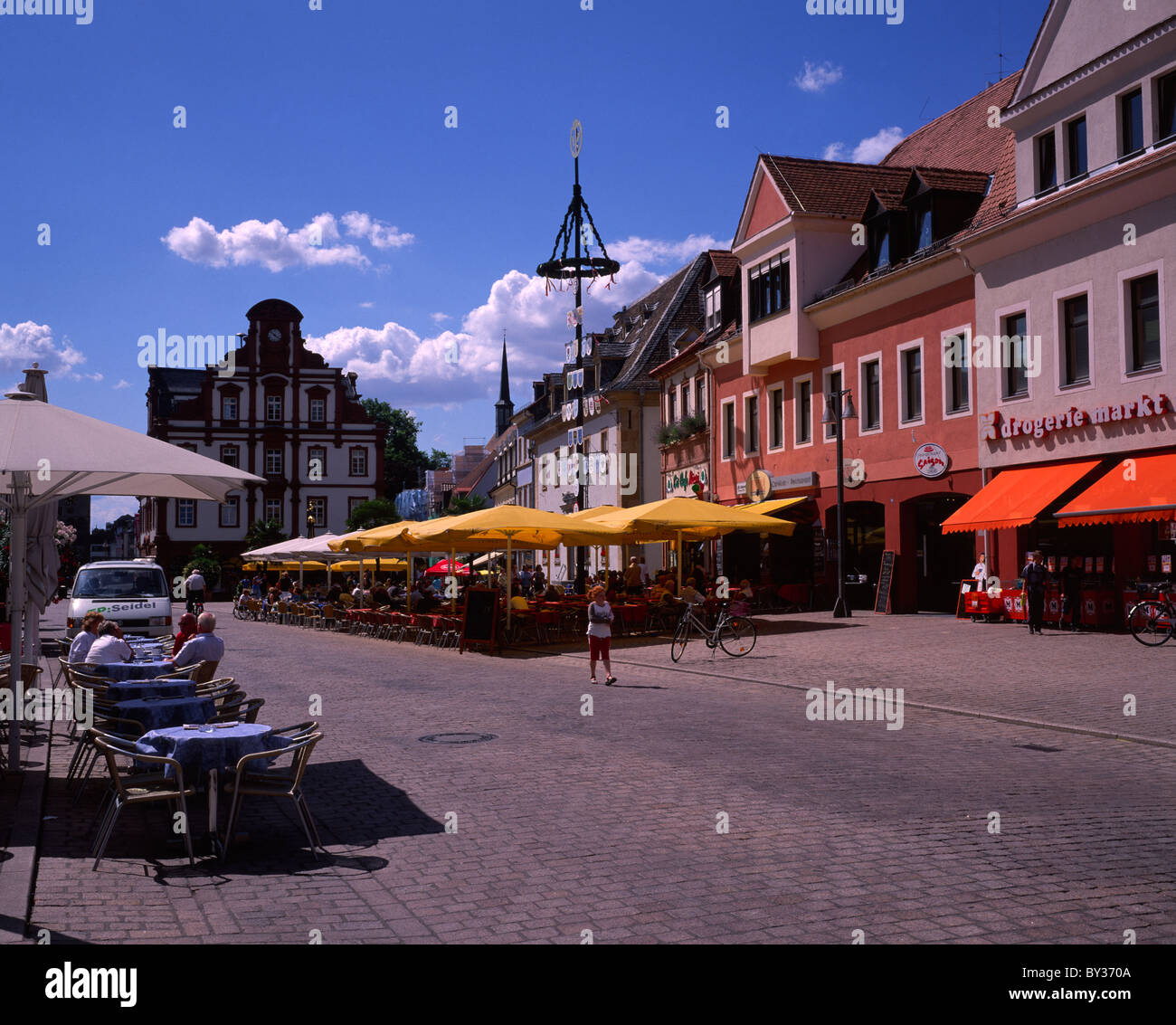 High Street, German Town Stock Photo - Alamy