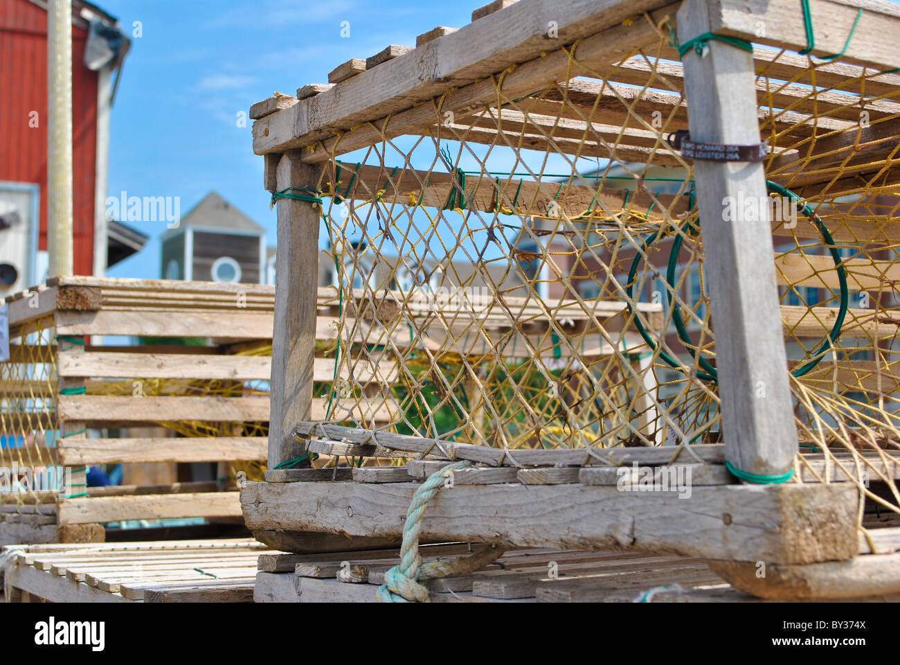 Lobster Trap Stock Photos & Lobster Trap Stock Images - Alamy