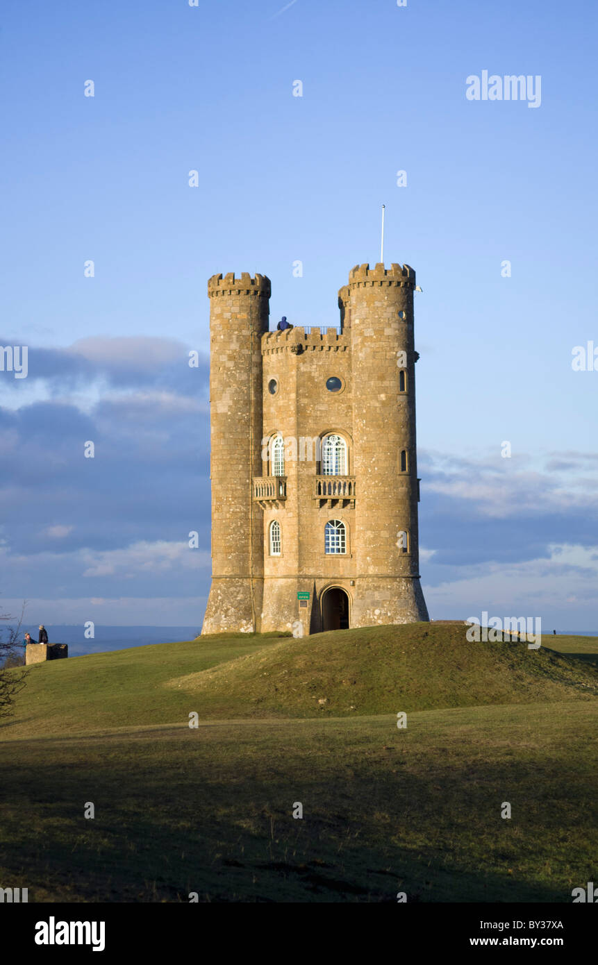 broadway tower country park cotswolds Stock Photo - Alamy