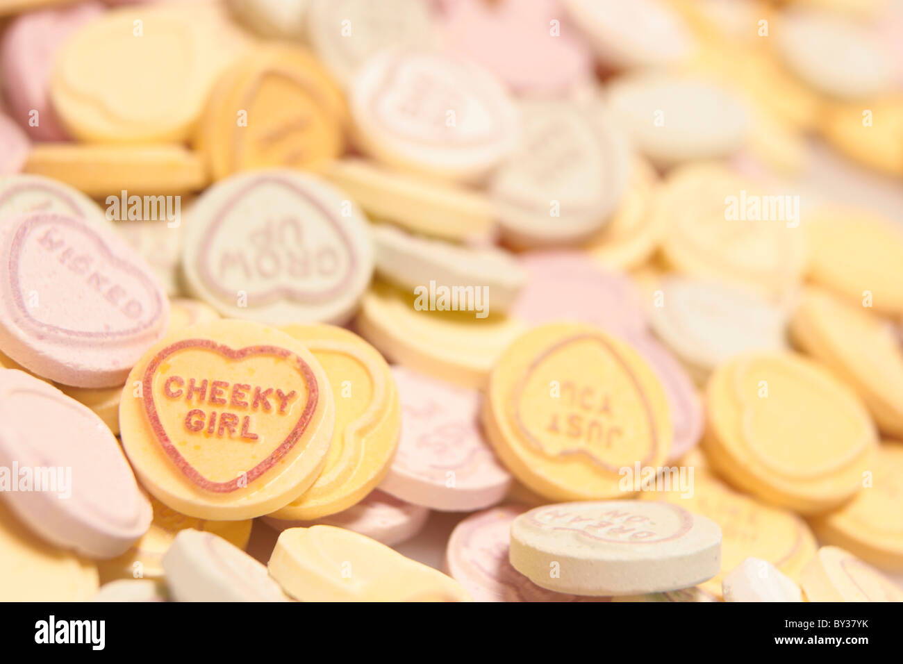 Love Hearts Candy Cheaky Girl Immature Concept - Hen Night Marriage ...