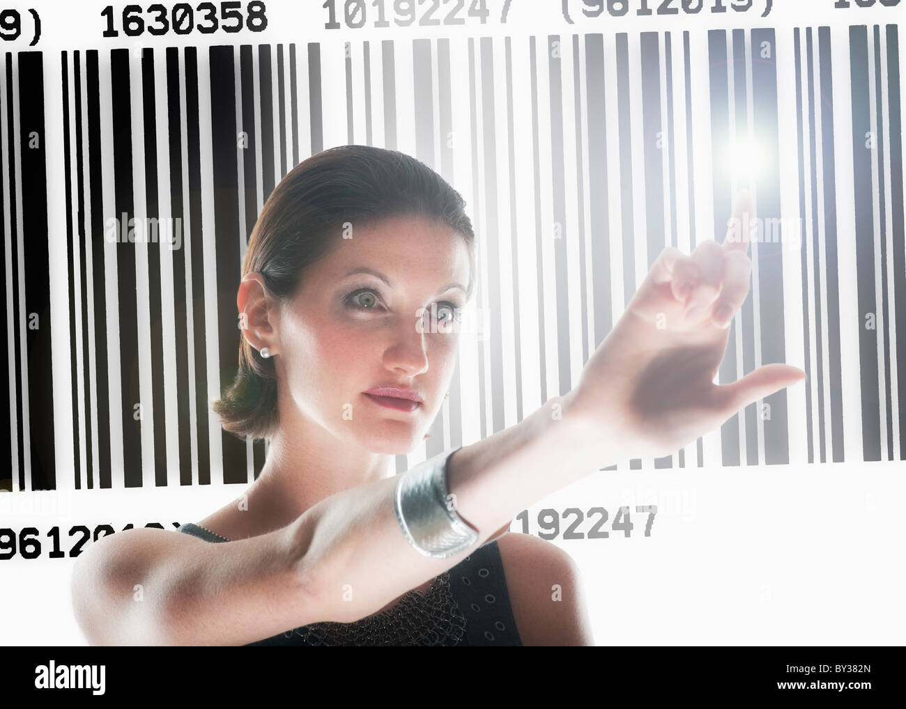 Barcode head hi-res stock photography and images - Alamy