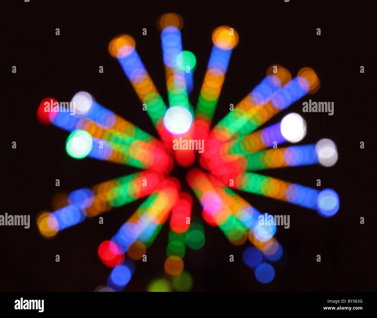 defocused colored circular lights and strips backgrounds Stock Photo ...