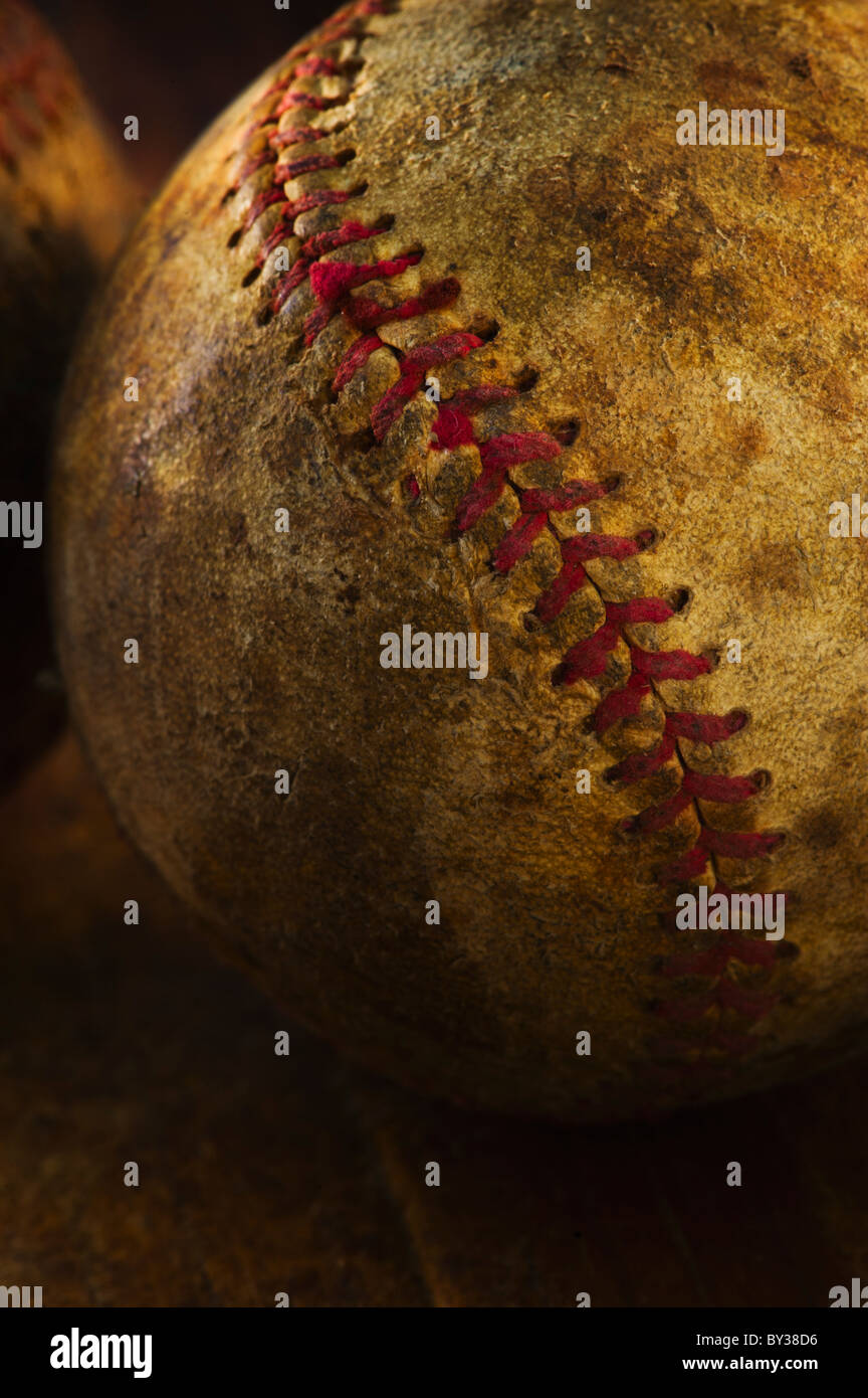 Old fashioned baseball hi-res stock photography and images - Alamy