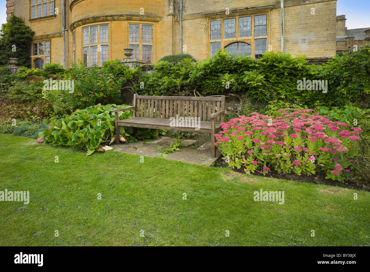 minterne abbey house gardens dorset Stock Photo - Alamy