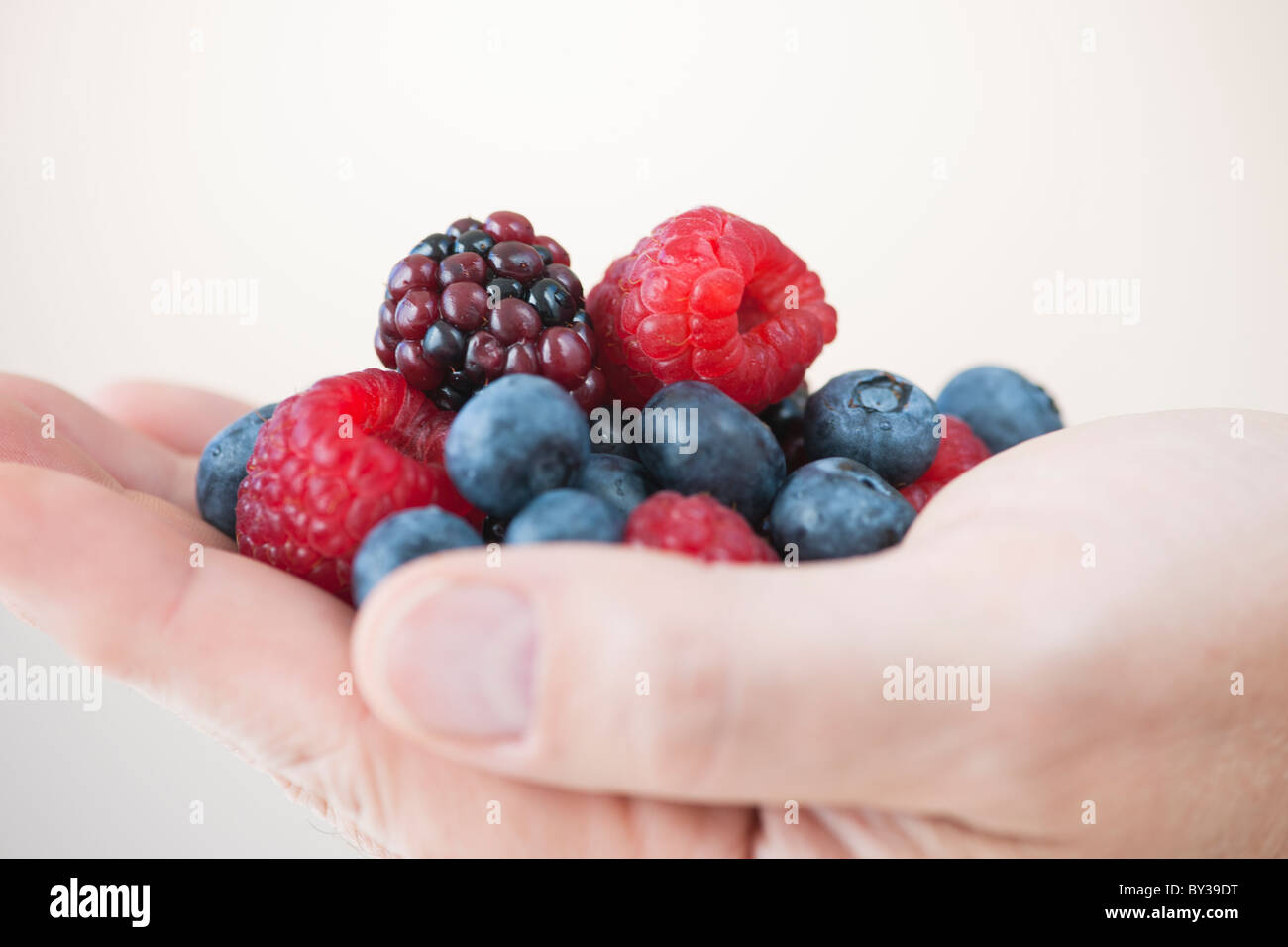 Close up side view cupped hands hi-res stock photography and images - Alamy