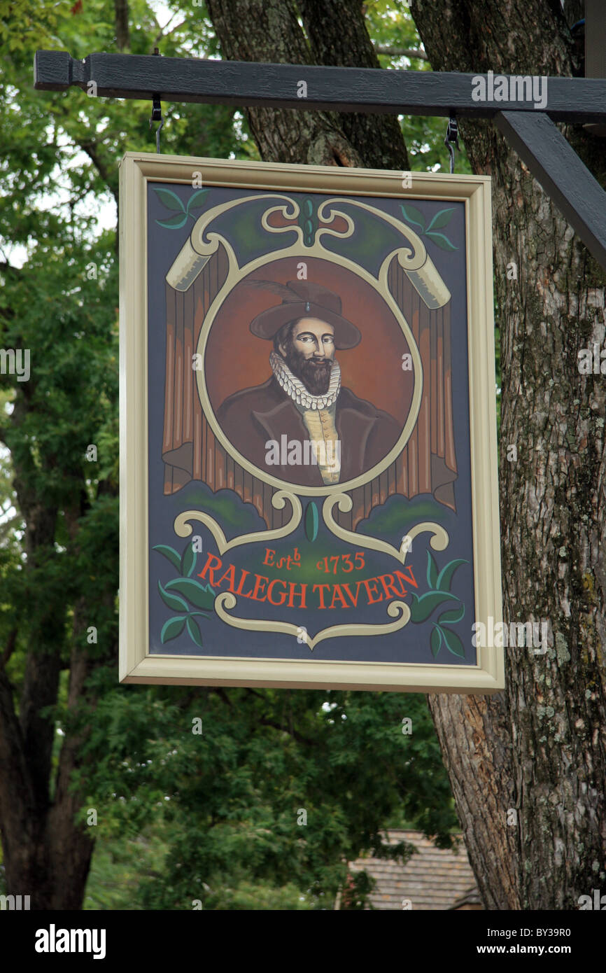 Virginia Colonial Tavern Signs