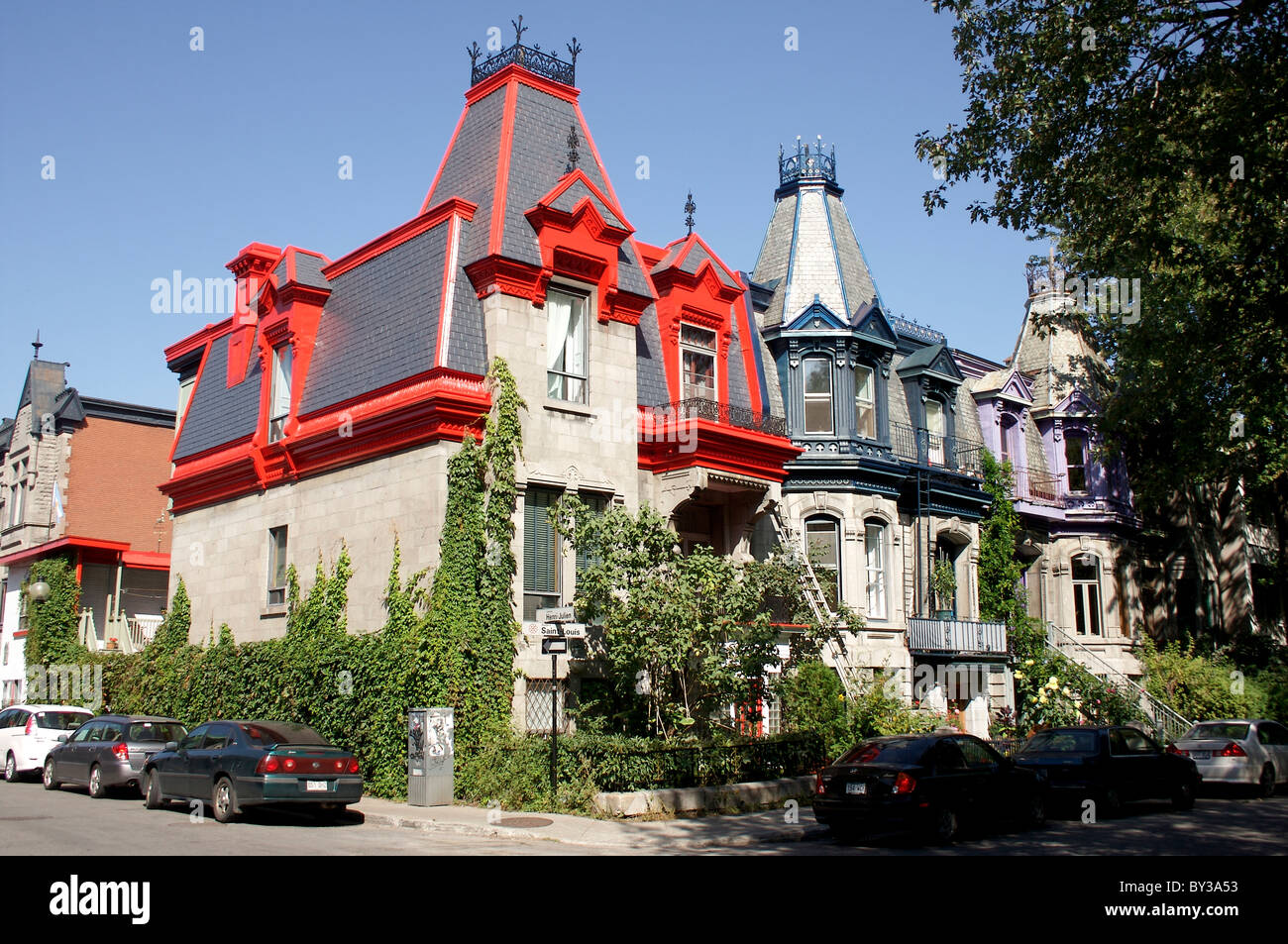 St louis square montreal hi-res stock photography and images - Alamy