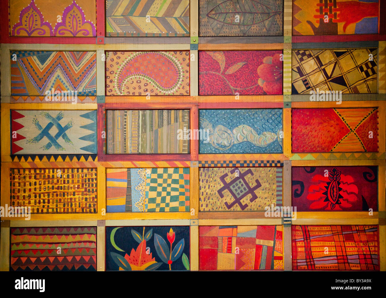 Exterior art at the Textile Museum of Canada Stock Photo - Alamy