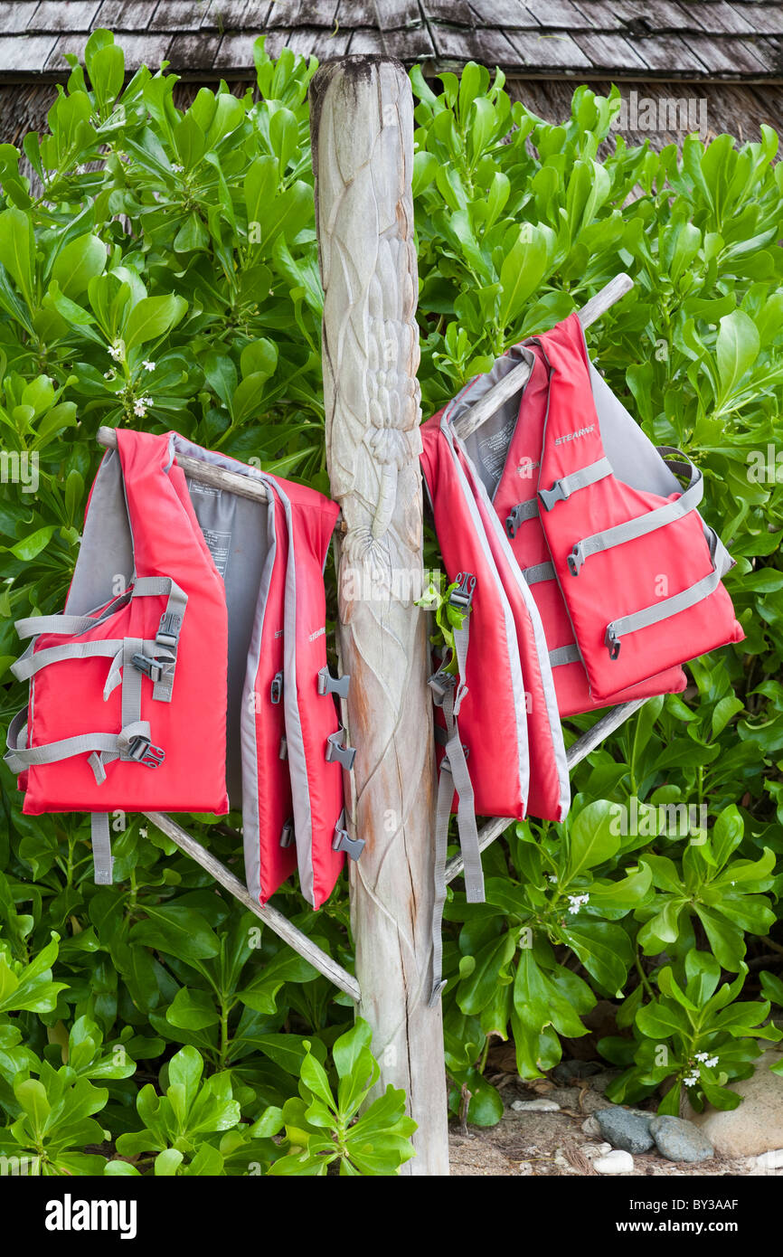 Colourful life jackets hi-res stock photography and images - Alamy