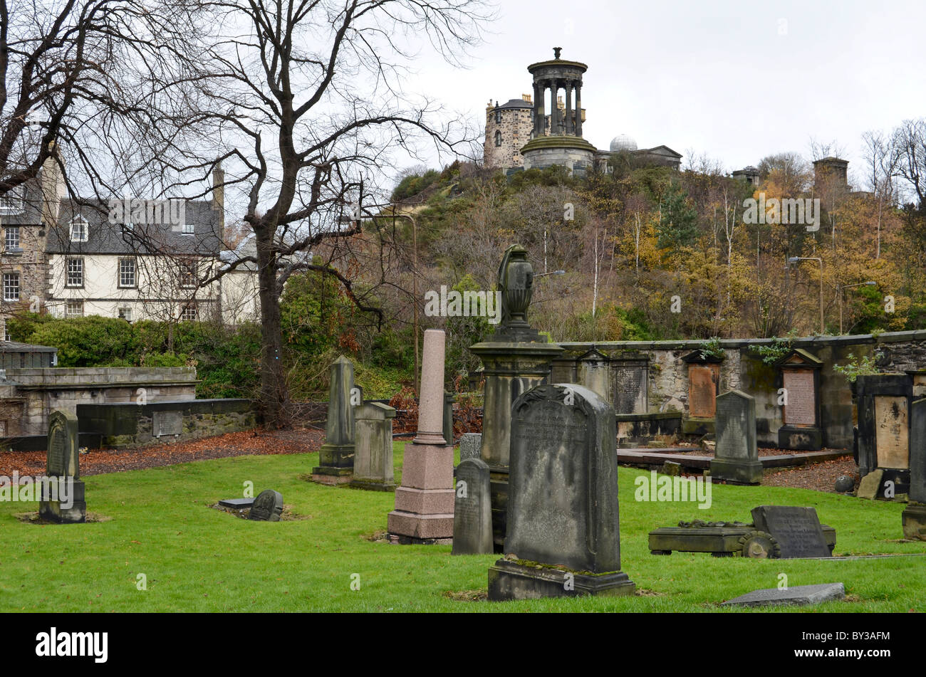 The old calton burial ground hi-res stock photography and images - Alamy