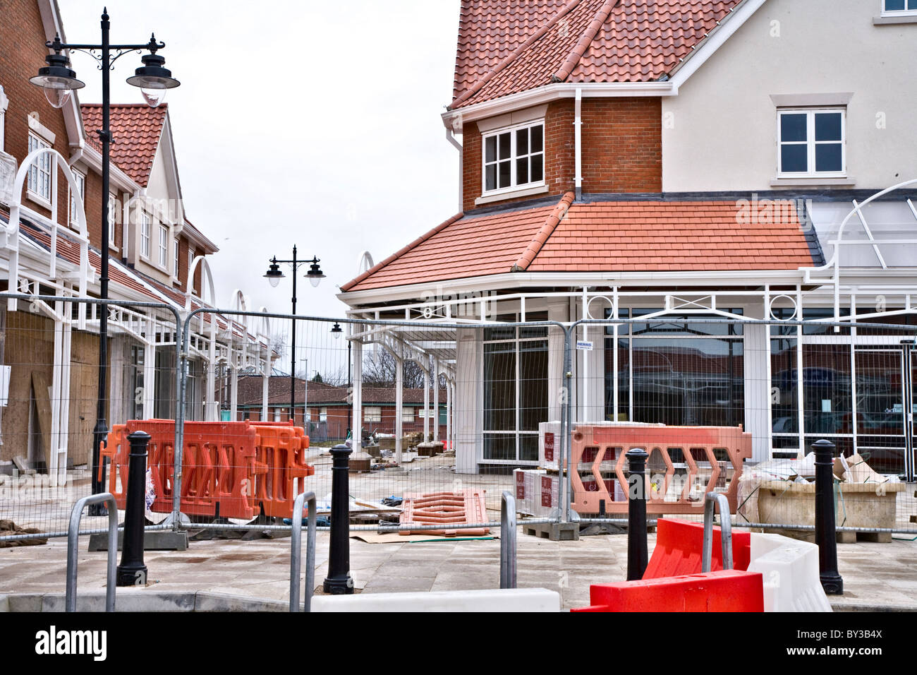 new shopping centre being built Stock Photo - Alamy
