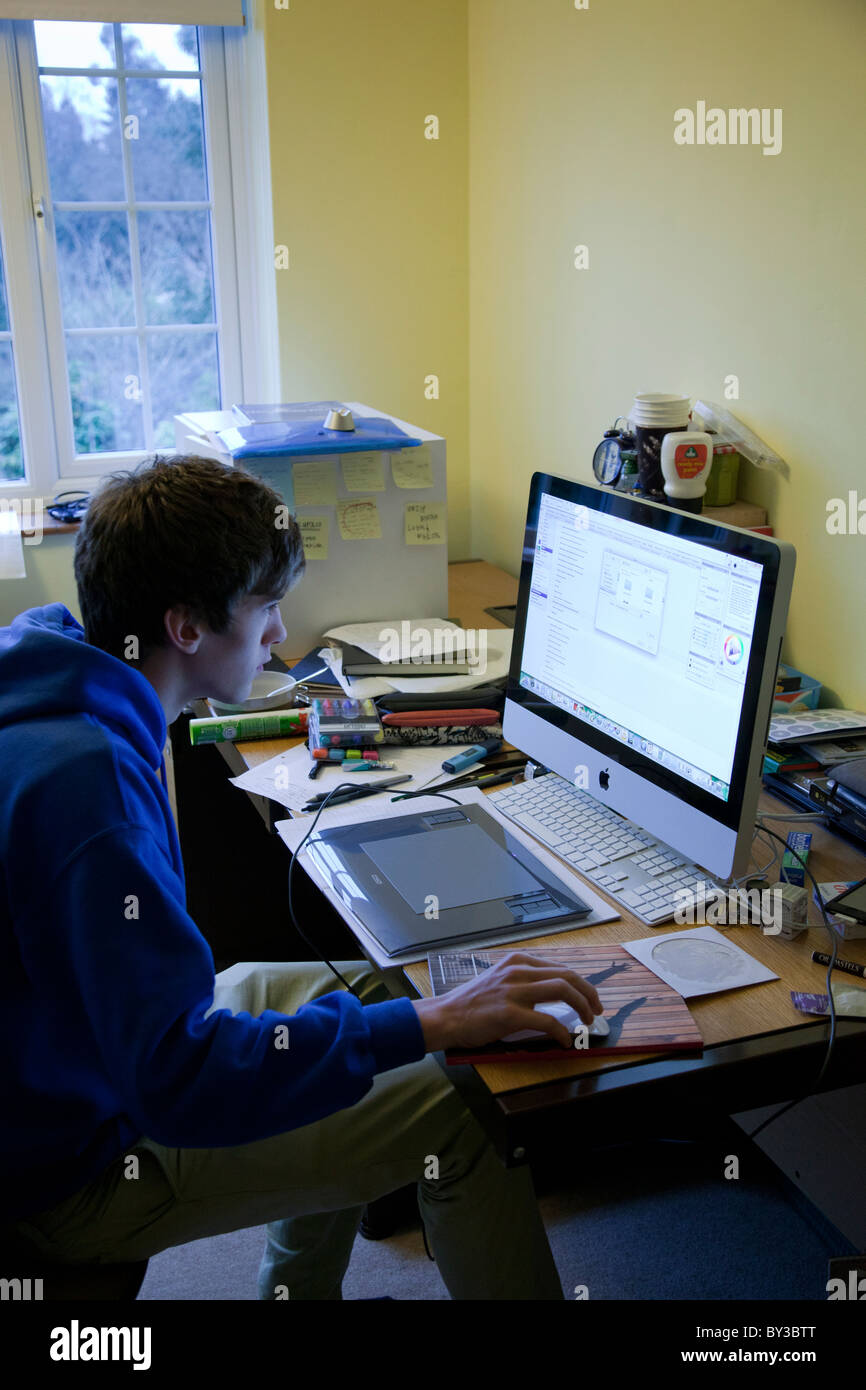 Messy Bedroom Teen Boy High Resolution Stock Photography and Images - Alamy
