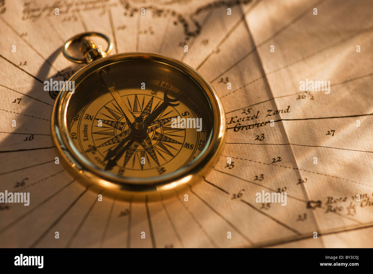 Discovery map hi-res stock photography and images - Alamy