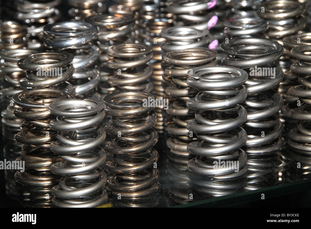 Exhaust and induction valve springs for modern high performance petrol ...