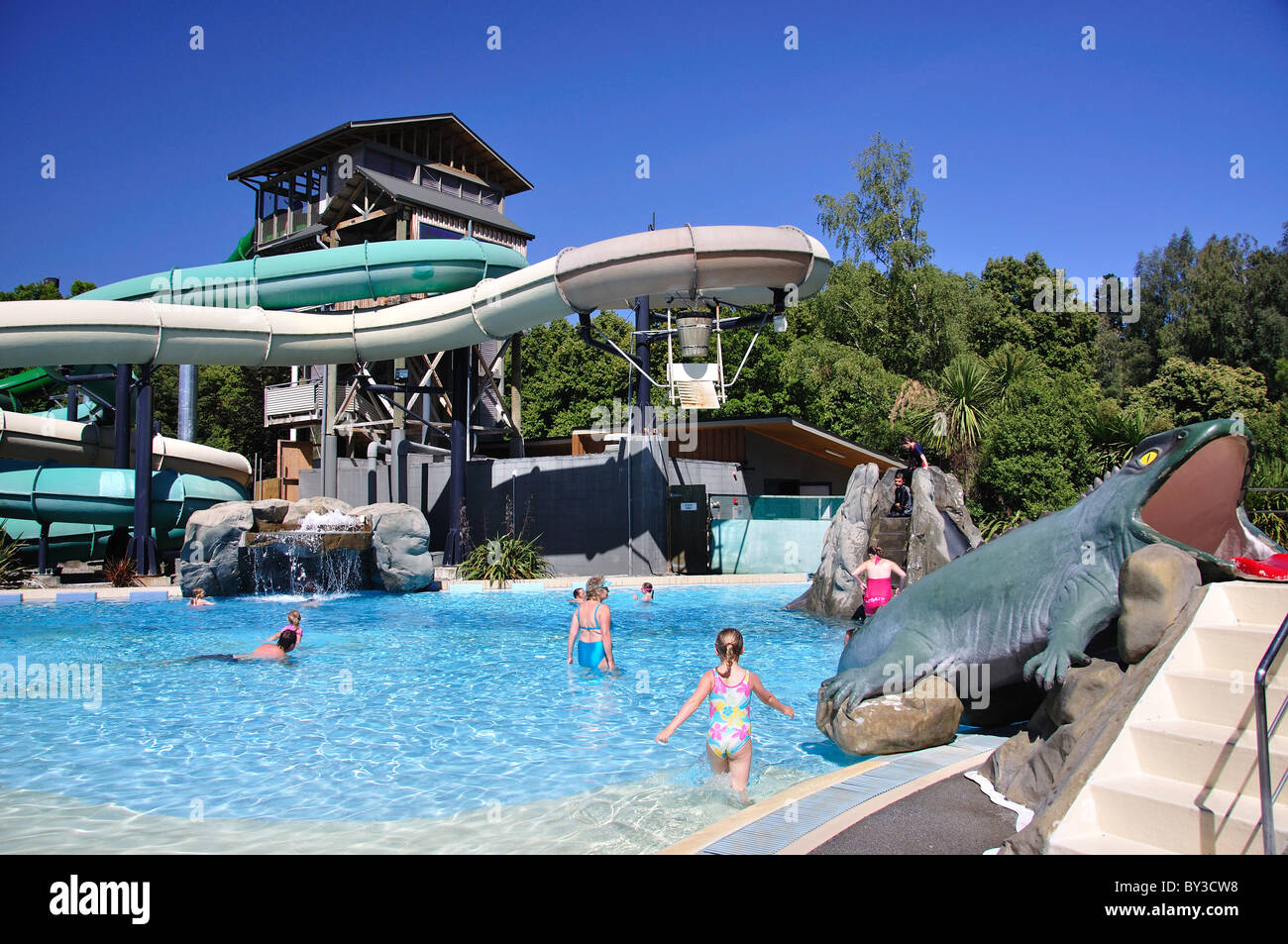 AquaPlay Area, Hanmer Springs Thermal Pools & Spa, Hanmer Springs ...