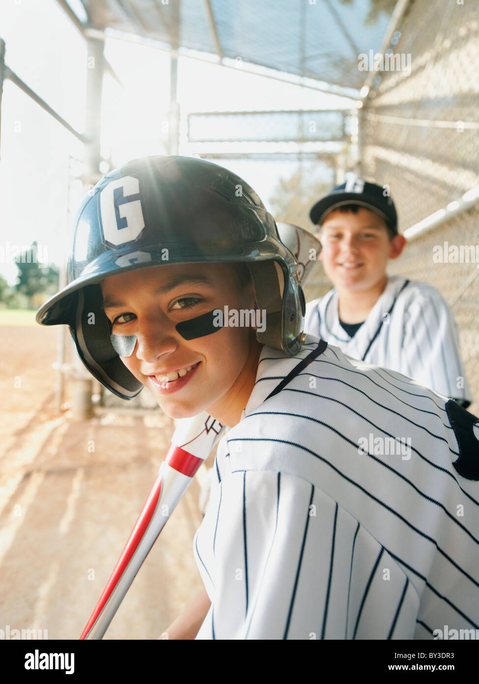 Boys baseball team portrait hi-res stock photography and images - Alamy
