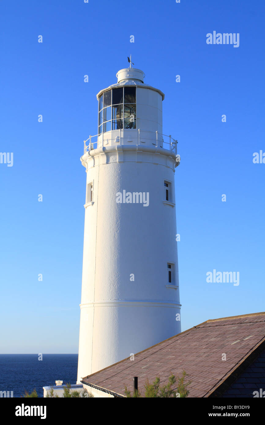 Trevose head lighthouse cornwall england hi-res stock photography and ...