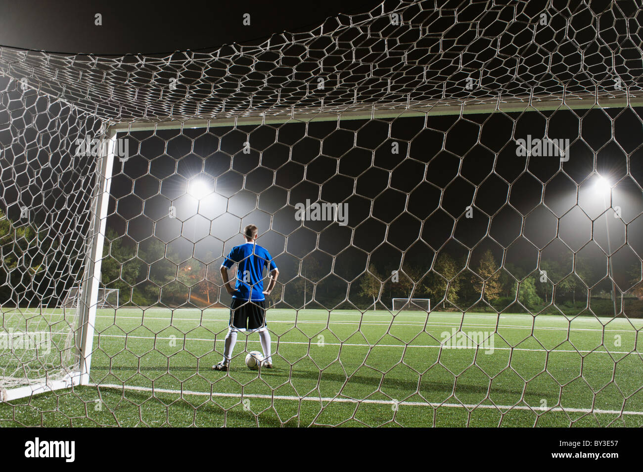 Soccer Goalie Wide Field View