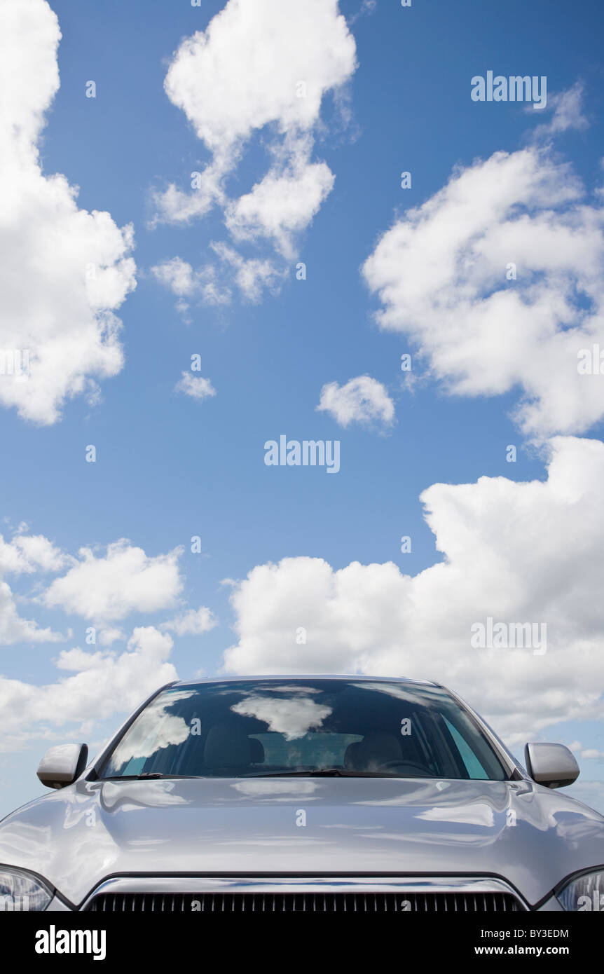 USA, Massachusetts, Car with sky Stock Photo - Alamy