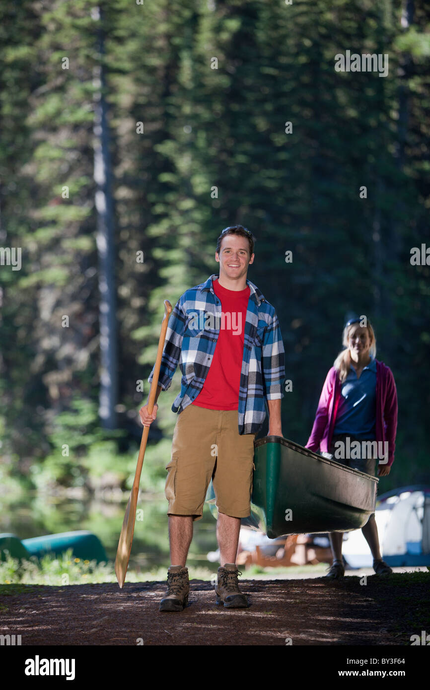 Carrying Canoe High Resolution Stock Photography and Images - Alamy