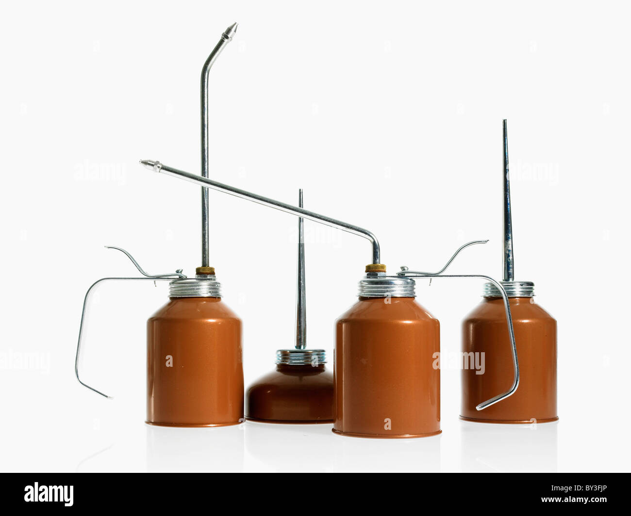 Variety of oil cans hi-res stock photography and images - Alamy