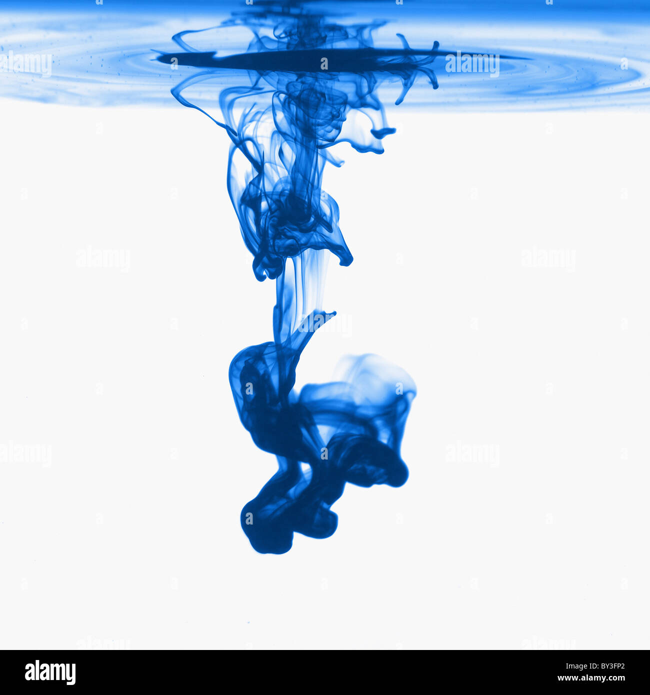 Blue dye hi-res stock photography and images - Alamy